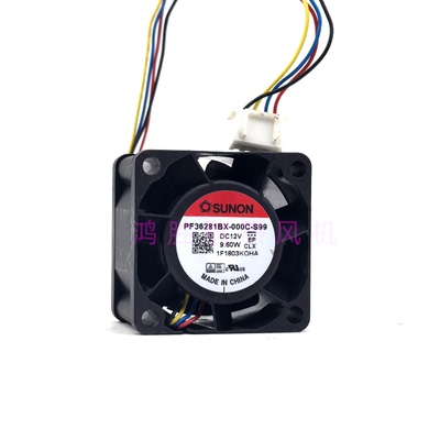 PF36281BX-000C-S99 12V 9.60W 服务器机箱大风量散热风扇