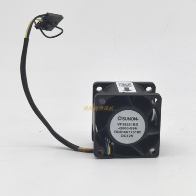 VF38281BX-Q060-S9H 3828 DC12V 3.8厘米 4线变频器机箱散热风扇