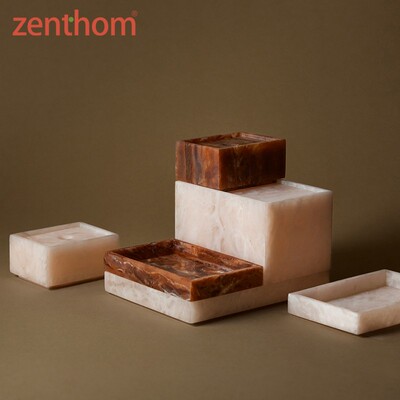 zenthom/Ferm Living Mist树脂托盘首饰盘收纳盒储物罐