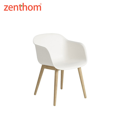 zenthom/Muuto木纤木腿扶手椅 Fiber Armchair餐椅/办公椅