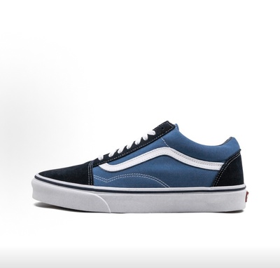 Vans Old Skool Navy轻便 低帮 板鞋 男女同款 海军蓝VN000D3HNVY