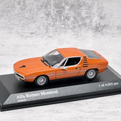 迷你切Minichamps 1/43 阿尔法罗密欧Montreal合金车模