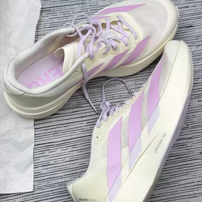 Adidas阿迪达斯女透气耐磨跑步鞋