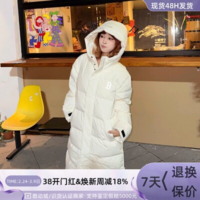 MLB男女同款防风保暖舒适羽绒服