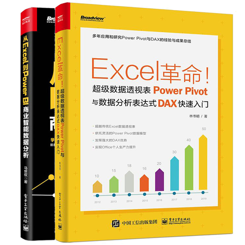 Excel革命 数据透视表power Pivot与数据分析表达式dax快入门从excel到power Bi商业智能数据分析 Excel数据