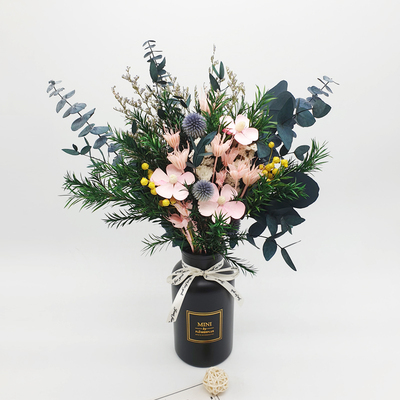 干花森系办公桌摆件客厅装饰