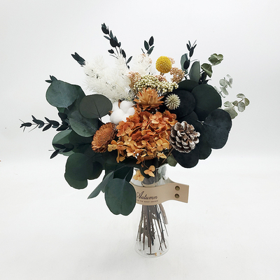 好啦进口干花永生花天然真花客厅