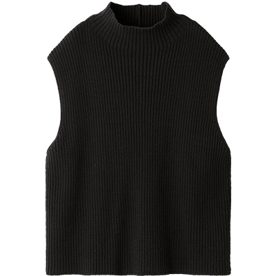 Mila Owen春夏百搭高领针织马甲长袖T恤两件套09WNT241326