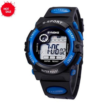 SYNOKE Children Digital Watches mens Sport Watch shock Stop