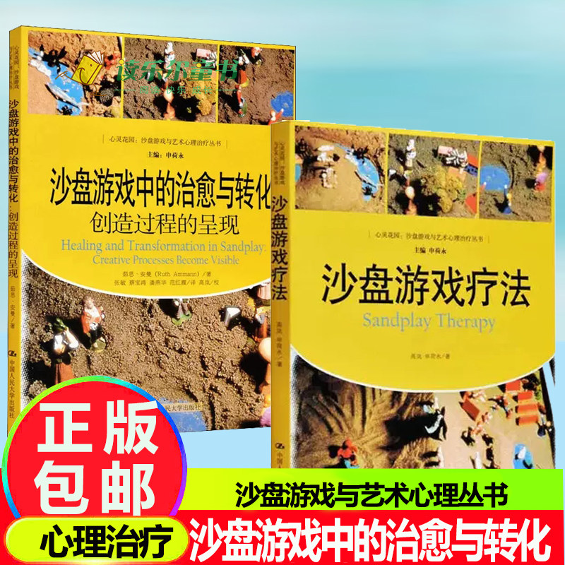 沙盘游戏疗法+沙盘游戏中的治愈与转化 创造过程的呈现心灵花园沙盘游戏与艺术心理治疗丛书心神经病和精神病学康复咨询师解析