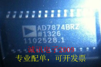 全新AD7874 AD7874ARZ AD7874BRZ 4通道同步采样12位数据采集系统