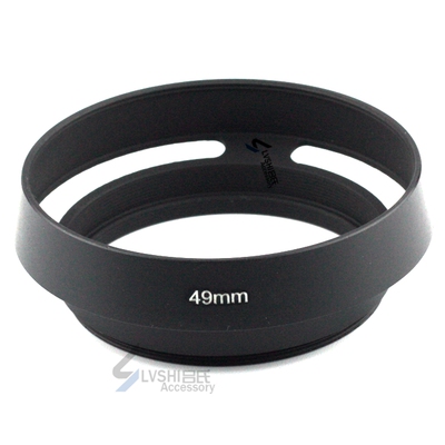 Leica/徕卡 49mm 金属镂空遮光罩适用于索尼RX1R E24镜头适马DP1M