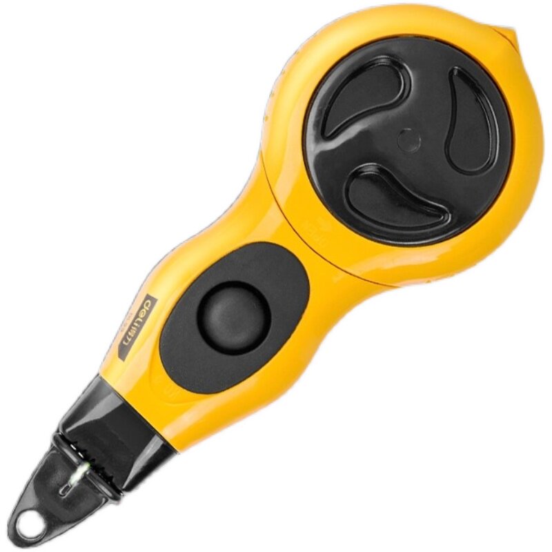 得力工具DL23墨斗木工自动卷线墨斗手动弹线器画线器木工工具粉斗