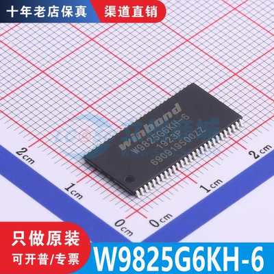 W9825G6KH-6 封装 TSOP-54 全新原装正品 渠道直售 现货直拍