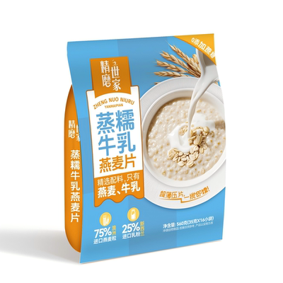 大发华精蒸糯牛乳燕麦片速溶营养早餐即食燕麦片冲饮代餐小袋560g