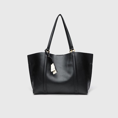 za大容量托特包女 简约手提办公文件包 高级感上班族通勤电脑包