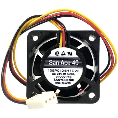 全新正品三洋 SanAce40 109P0424H7D22 24V 0.08A 4015变频器风扇