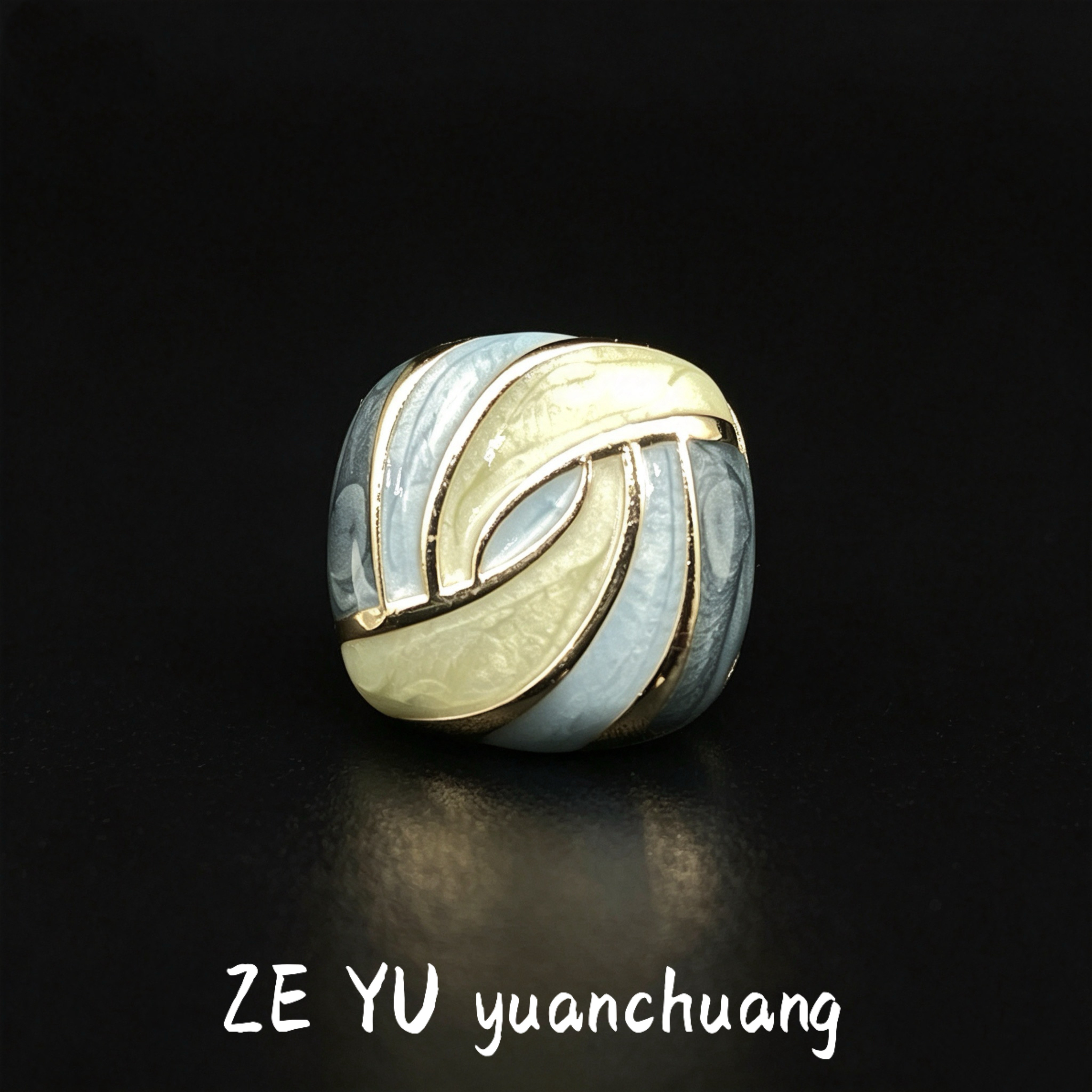 欧美复古珐琅彩几何金属磁吸胸针防走光神器女领扣磁吸扣胸花配饰