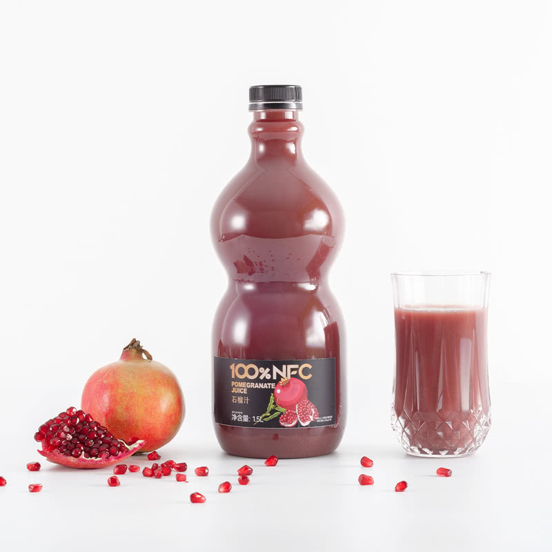 山姆代购FRUTCO NFC石榴汁1.5L100%原榨果汁饮品当日发省内次日达_虎窝淘