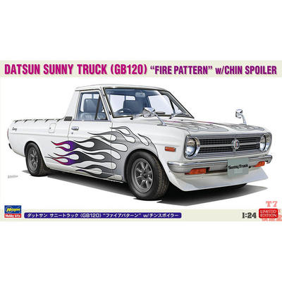 长谷川 1/24 拼装车模 Datsun Sunny Truck (GB120) 火焰纹 20829