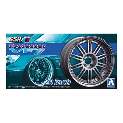 青岛社 1/24 SSR Professor VF1 20寸 轮圈连轮胎模型 05277