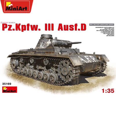Miniart1/35 德国三号中型坦克 Pz.Kpfw.3 Ausf.D 35169