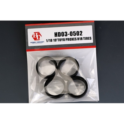 HobbyDesign 1/18 19寸 Toyo Proxes R1R 轮胎模型 HD03-0502