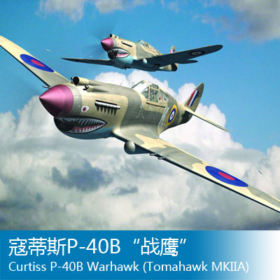 特价 小号手 1/48 寇蒂斯P-40B“战鹰”02807
