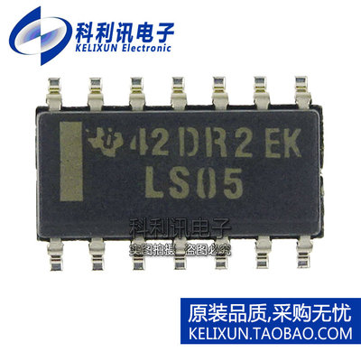 全新 SN74LS05DR LS05 SOP3.9mm 逻辑缓冲器 进口原装TI正品
