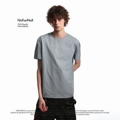 NOFUNNULL260g索罗娜凉感速干T恤