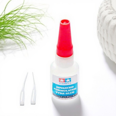 RC田宫TAMIYA  模型车轮胎胶水速干胶高粘性胶水金属塑料通用