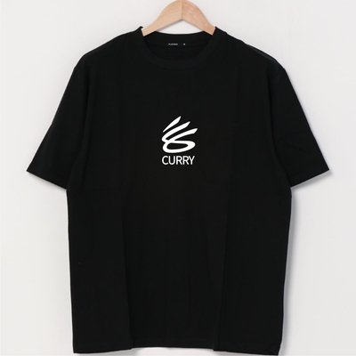 库里新款标志休闲装短袖T恤CURRY
