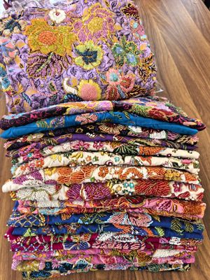 夏萨珑花香！多巴胺配色泰国约旦印度尼泊尔阿富汗纯手工背心吊带