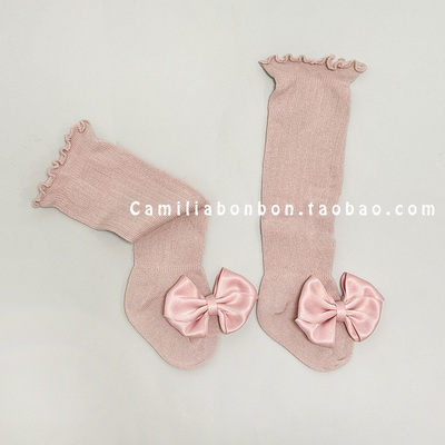 宝宝春秋过膝长筒大腿袜