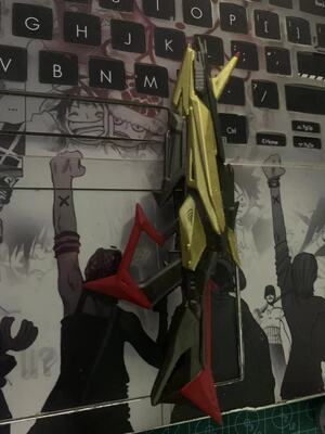 手工使命召唤手游krm262模型15cm加 7cm挂件