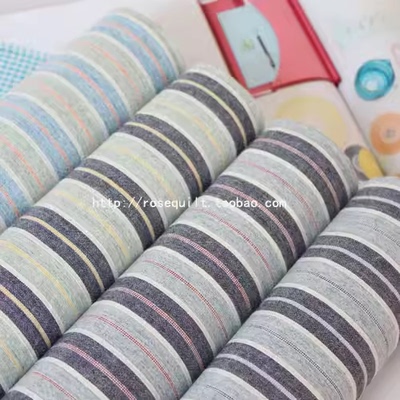 6折特价 手工DIY棉布 日本进口COSMO先染布 CM0505 1/8码