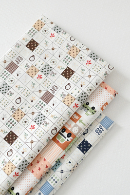 diy韩国进口纯棉印花布