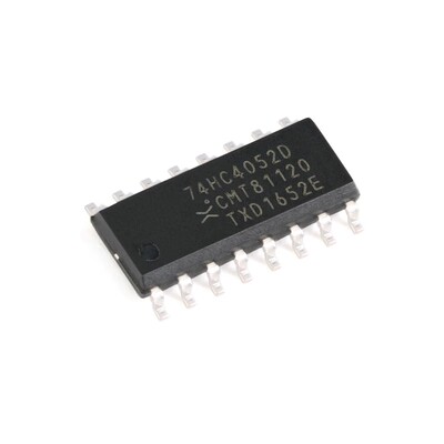 原装正品 74HC4052D,653 SOIC-16 双路4通道模拟多路复用器芯片