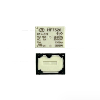 原装宏发继电器 HF7520-012-ZS 一组转换5脚10A高负载塑封型