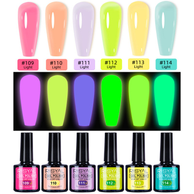 新款夜光甲油胶NightGelpolish美