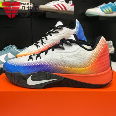 耐克男鞋鸳鸯配色减震实战篮球鞋