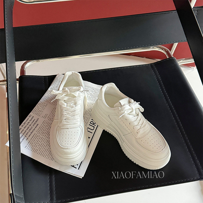 厚底小白鞋2024秋季新款