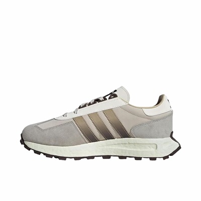 adidas 经典复古 时尚百搭 低帮生活休闲鞋 男女同款 棕色JH7189