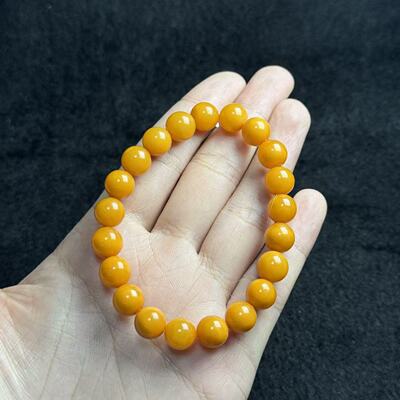 蜜蜡圆珠手串-约9mm-多样性发货-HL名-A4196