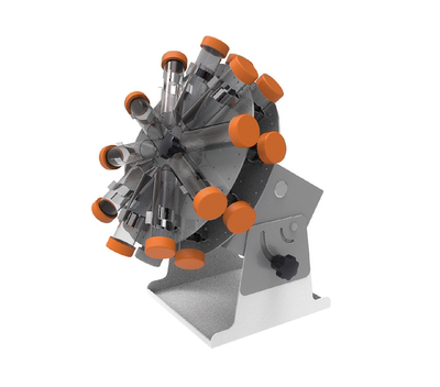 ThermRui】DM-1000触摸屏转盘混匀仪/转速10-80rpm/倾斜度0-90°