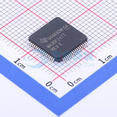 MSP430F247TPM LQFP-64(10x10) 单片机(MCU/MPU/SOC) TI(德州仪器