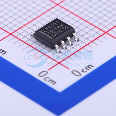 LF412CD SOIC-8 FET输入运放 TI全新正品原装 电子元件配单