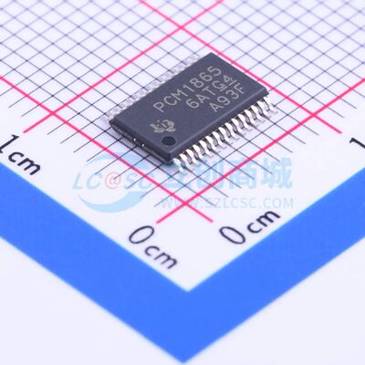 PCM1865DBTR TSSOP-30-4.4mm 模拟前端(AFE) TI全新正品原装 电子