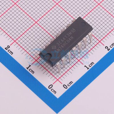 SN74HC04NE4 PDIP-14 反相器 TI全新正品原装 电子元件配单