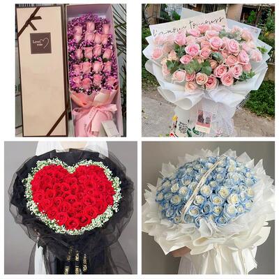 上海市奉贤区金汇四团青村镇同城鲜花店情人节表白送玫瑰花束礼盒